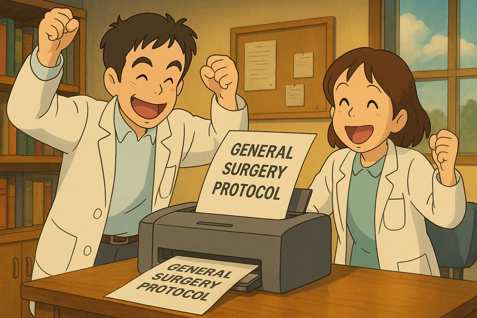 Generate Surgery Protocol instantly in 1 click